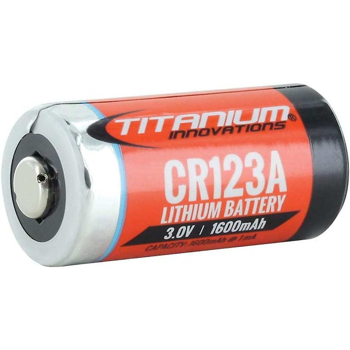 TITANIUM INNOVATIONS CR123A 3V Lithium Battery - Box of 50