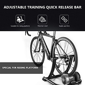 INOOMP Accessories Accessories 2pcs Replacement MTB Indoor Bike Axle Road Trainer Accessories Tire Quick Mountain Wheel BMX Release Rear for Skewer Axel Front Wheels Hub Steel Interior Jewelry