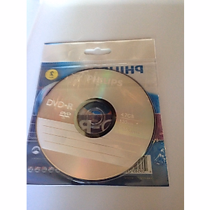 Philips DVD -R, 2 Pack, 4.7 Gb, 120 Min, 1-16 X Speed