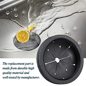 Beaquicy Garbage Disposal Splash Guards and Stopper Set - 3 Pack Sink Baffle Disposal with 1 Pack Sink Stopper