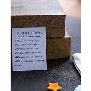 Anniversary Gift,Little Bag of Love,Gift for Him,I Love You Gift, Girlfriend Boyfriend Gift Ideas,Valentines Day Couples Gift Ideas.