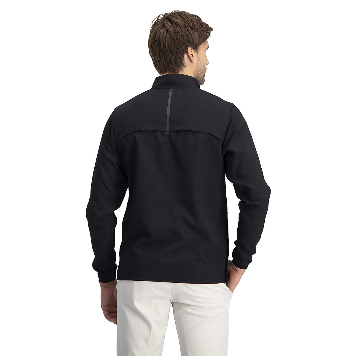 Three Sixty Six Mens Windbreaker Jackets - Half Zip Golf Pullover Wind Jacket - Vented, Dry Fit Medium