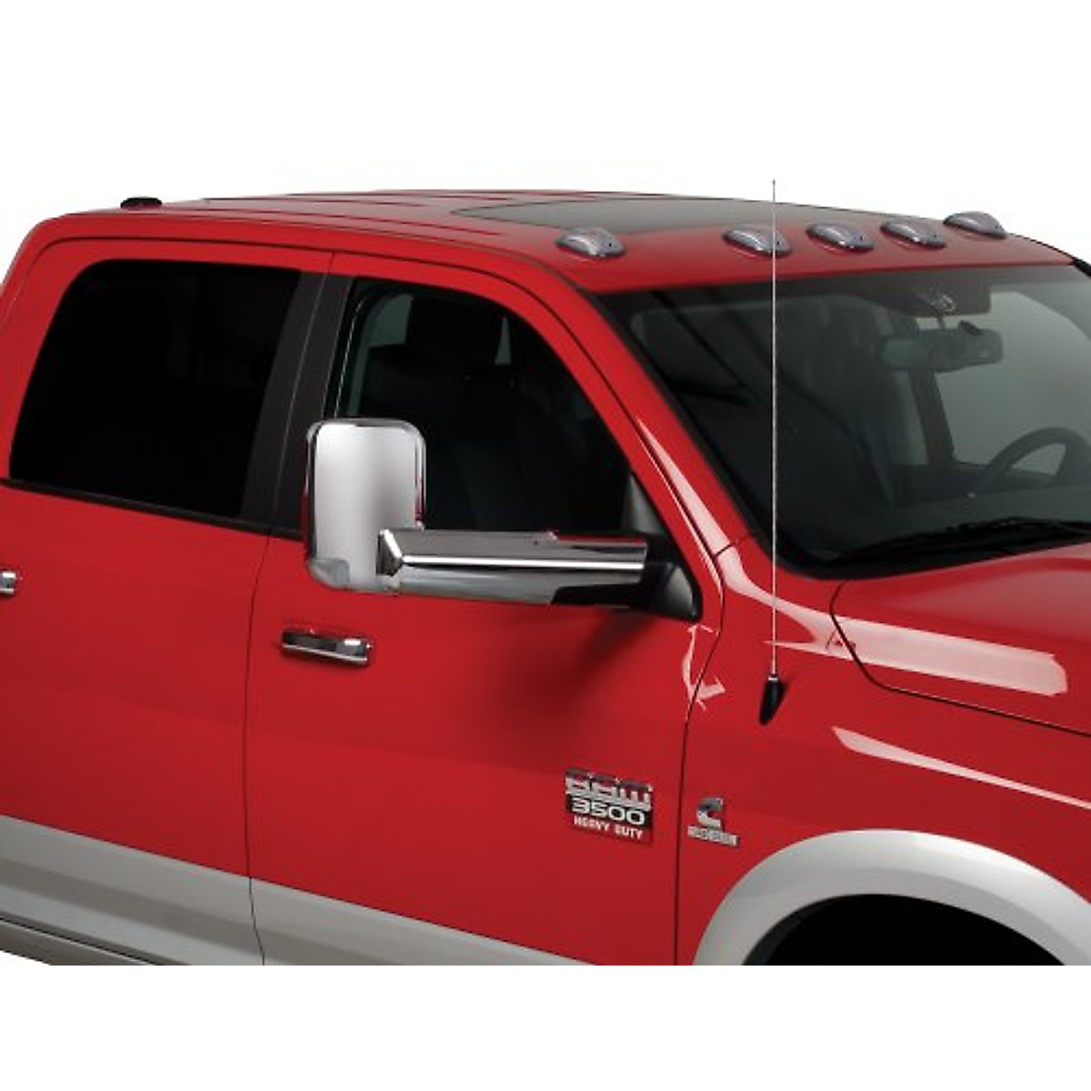 Putco 400520 Chrome Overlay for Tow Mirror with Light - 4 Piece