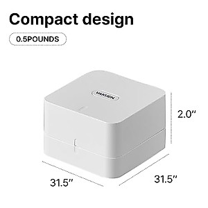 VAKUEN Dice Vacuum Sealer, Automatic vacuum sealing operation, Ideal for keeping food fresh and marinating everything from meat to veggies, Keep food fresh up to 5 times longer than non-vacuum storage