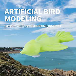 ALL FOR PAWS Dog Flying Toy, Mallard Interactive Dog Toys with Slingshot,Duck Hunting Pet Toys