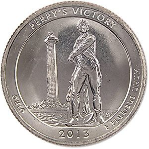 2013 S National Park Quarter 5 Coin Set Uncirculated Mint State Clad 25c