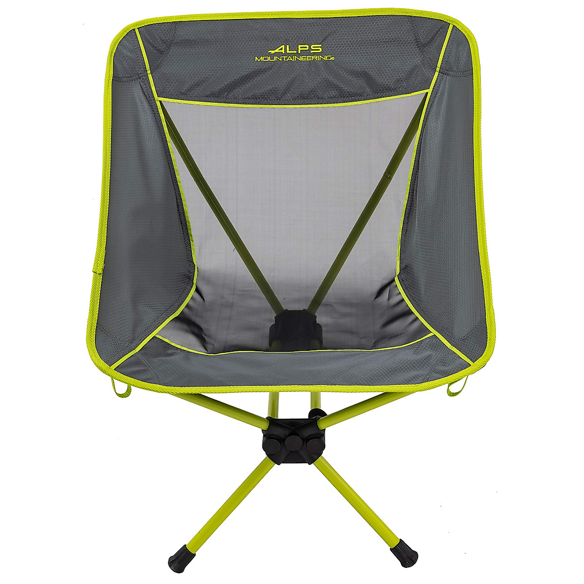 ALPS Mountaineering Simmer Camping Chair, One Size, Citrus/Charcoal