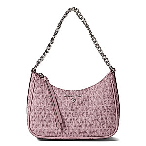 Michael Kors Jet Set Charm Small Chain Pouchette Royal Pink One Size