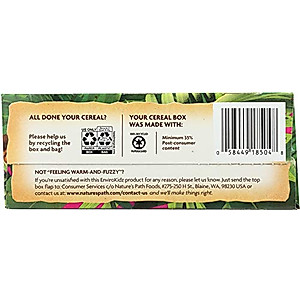 NATURES PATH CEREALS KIDS CHEETAH CHOMPS OR 10 OZ
