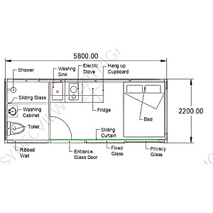Modular Tiny Home Pod 20FT Cabin for B&B, Office, Outdoor Living Premium Tiny House, Prefabricated House, Portable House
