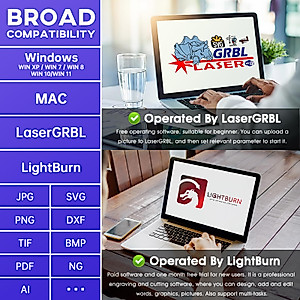 SCULPFUN S6 Pro Laser Engraver, 60W Laser Engraving Machine for Wood and Metal, Acrylic, 5.5W Output Power DIY Laser Cutter, Logo and Pattern Laser Marking Machine, Gifts for Him (S6 Pro Engraver)