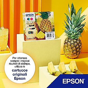 Epson 604XL Pineapple, Genuine Multipack, 4-Colours Ink Cartridges