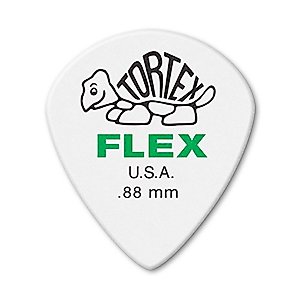 Jim Dunlop Tortex Flex Jazz III XL .88mm 12 Pack Guitar Picks (466P.88)