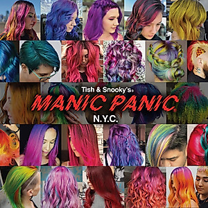 MANIC PANIC Silver Stiletto Toning Conditioner - Purple Conditioner For Pale, Platinum Blondes, Grey, Blue, And Purple Hair Color - Tones Brassiness (8oz)