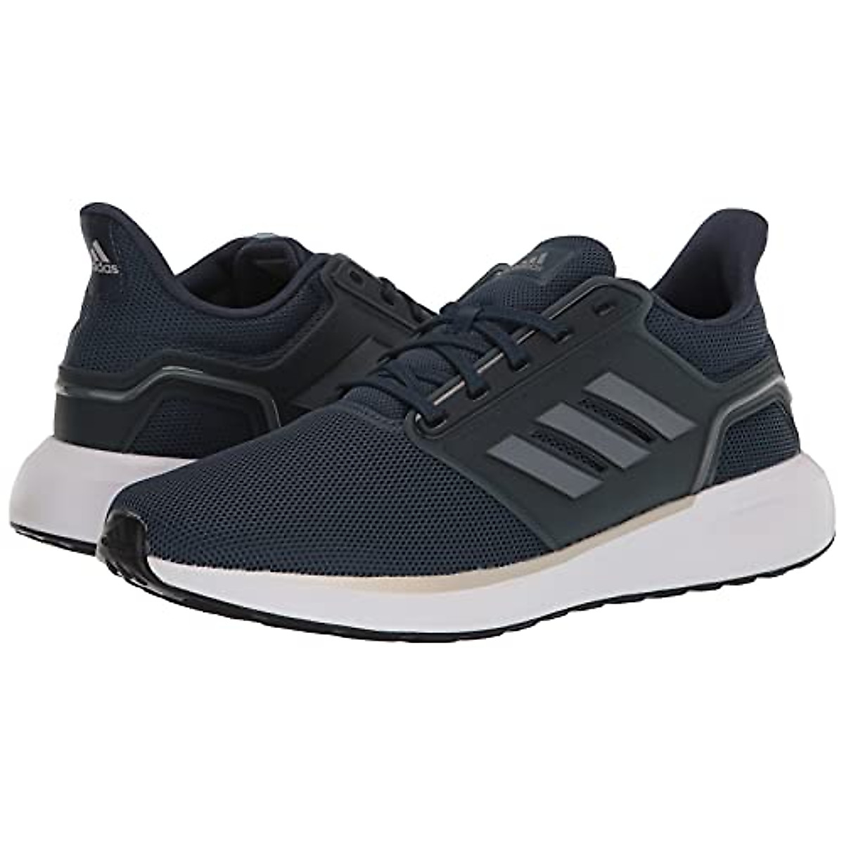 adidas Men's EQ19 Trail Running Shoe, Crew Navy/Iron Metallic/Metal Grey, 9