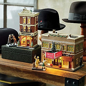 Department 56 Christmas in The City Village Accessories Tip O' The Hats Figurine, 2.7 Inch, Multicolor