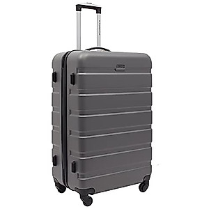 Travelers Club Harper Luggage, Charcoal, 2 Piece Set