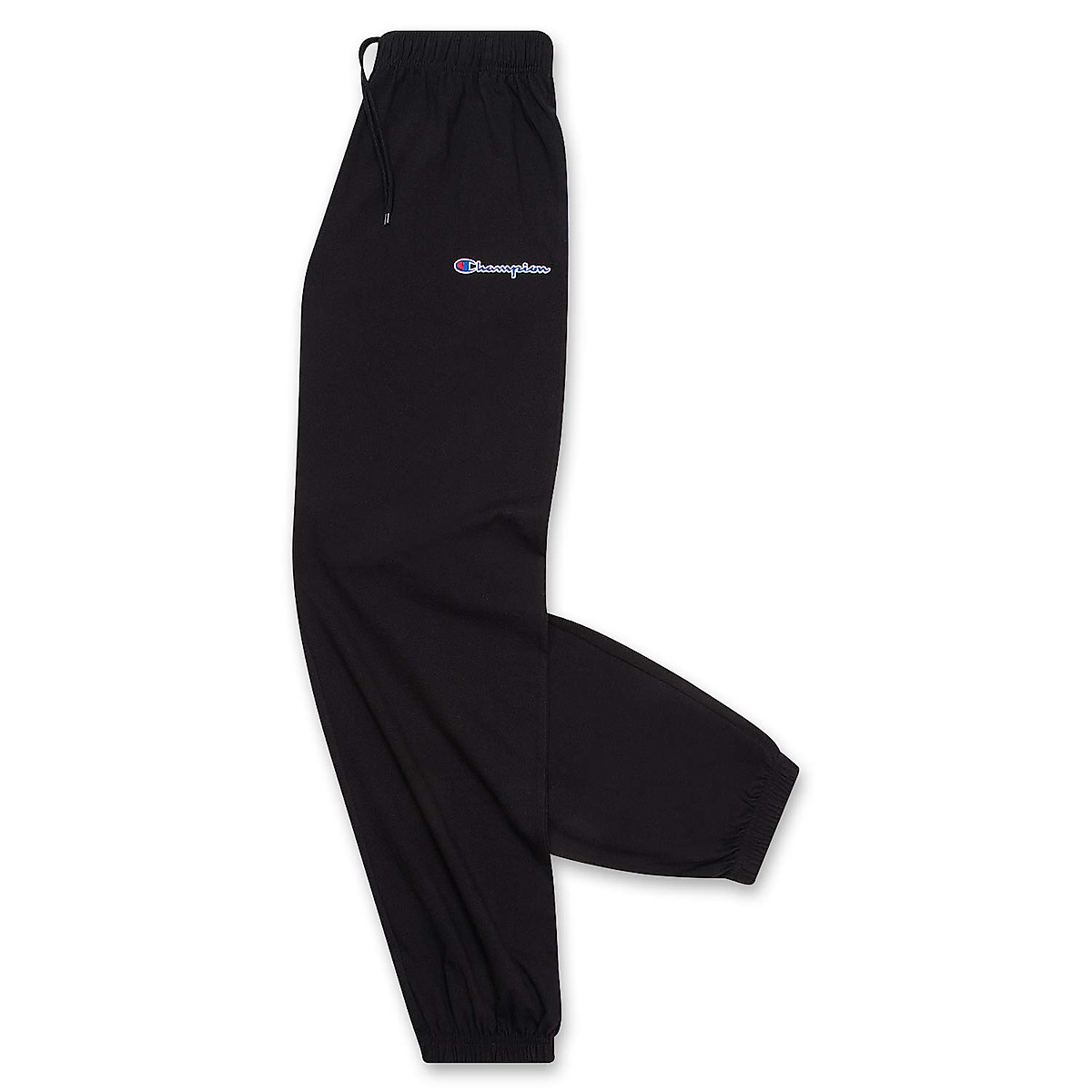 Champion Mens Big and Tall Lightweight Sweatpants Joggers, Mens Lounge Pants Black