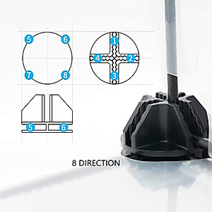 kathson Plastic Small Pet Playpen,Portable Bunny Pen,13.8" X 13.8" Rabbit Cage DIY Metal Enclosure Yard Outdoor & Indoor Fence for Cat Guinea Pig Hedgehogs Kitten Rat(12 Panels)