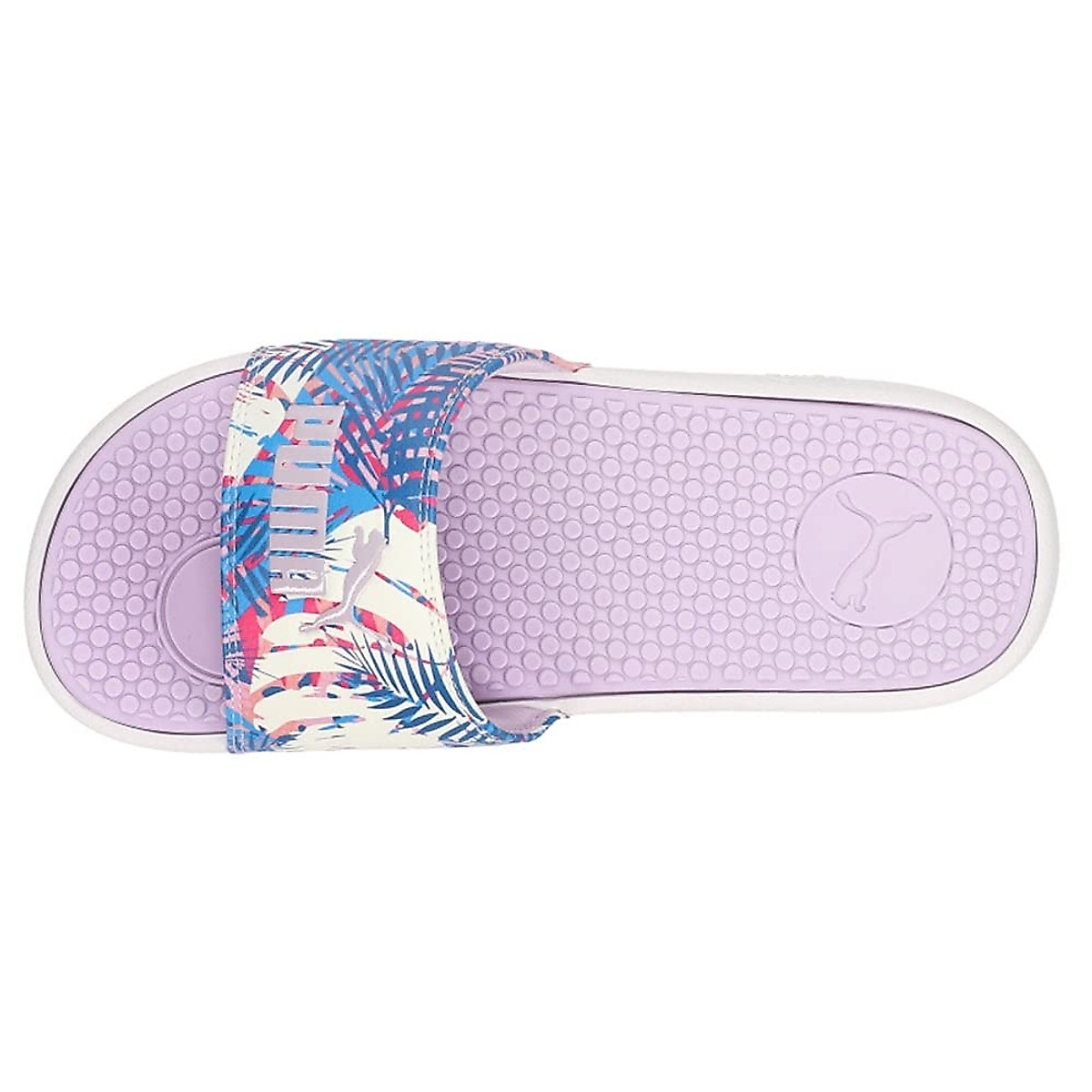 PUMA Women's Cool Cat Island Daze Sport Sandal, White-Chalk Pink-Opera Mauve, 6