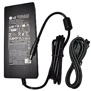 Original OEM 19V UL AC/DC Adapter Compatible with LG Electronics 38CB99 38WK95C 38BK95C 38UC99 34CB99 34UC99 W 38" 34" 21:9 WQHD+ Curved Ultra Wide IPS LED Monitor 19.5V 9.48A - 10.8A Power Charger
