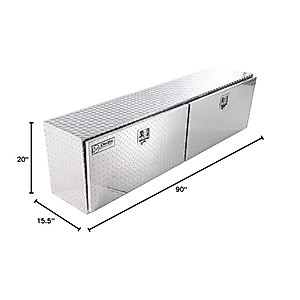 Dee Zee DZ71 Brite-Tread Aluminum Topsider Tool Box