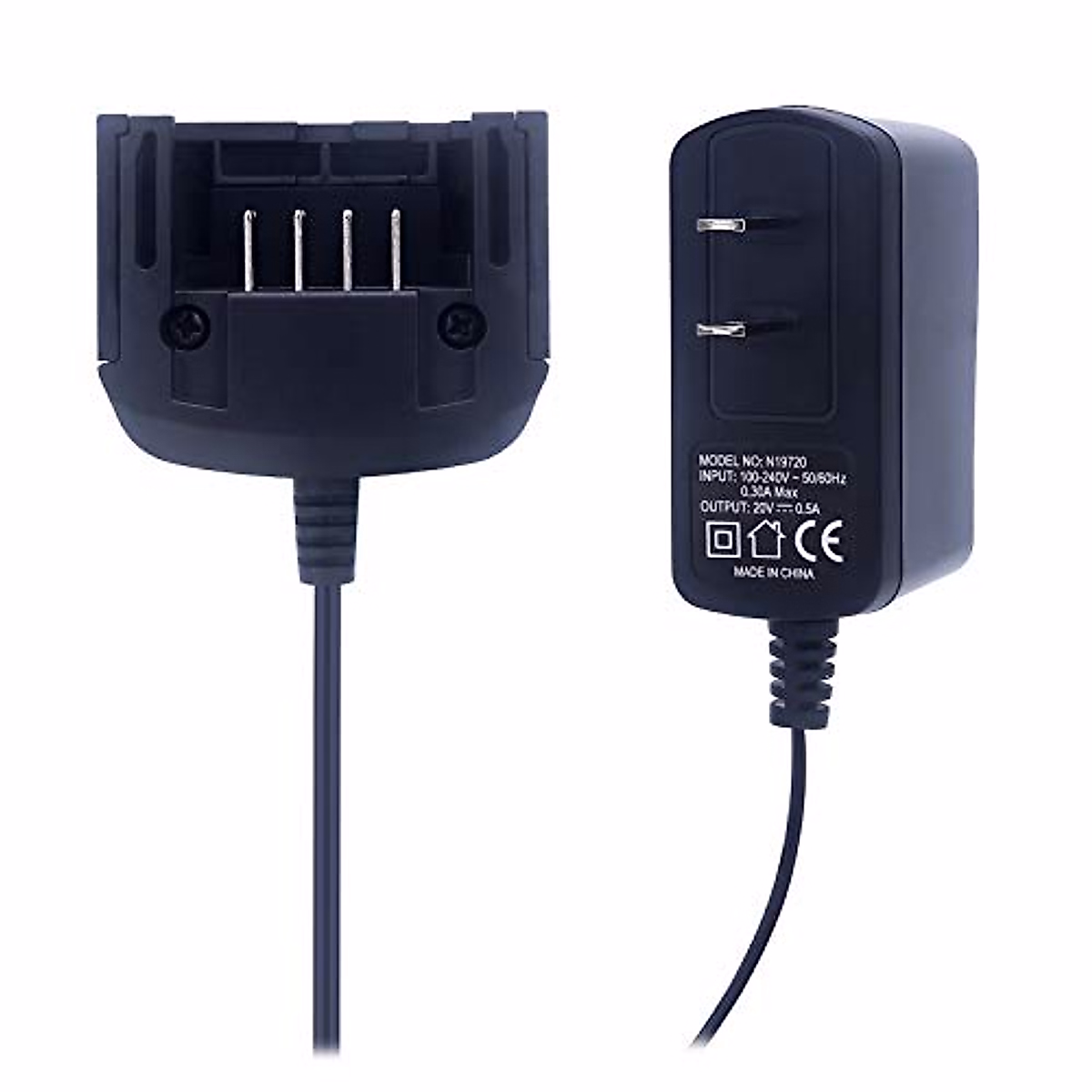 Biswaye LCS1620 Charger Replacement for Black & Decker 20V Lithium Battery Charger Compatible with Black & Decker 20V MAX Battery LBXR20 LBXR2020 LBXR2520 LB2X4020