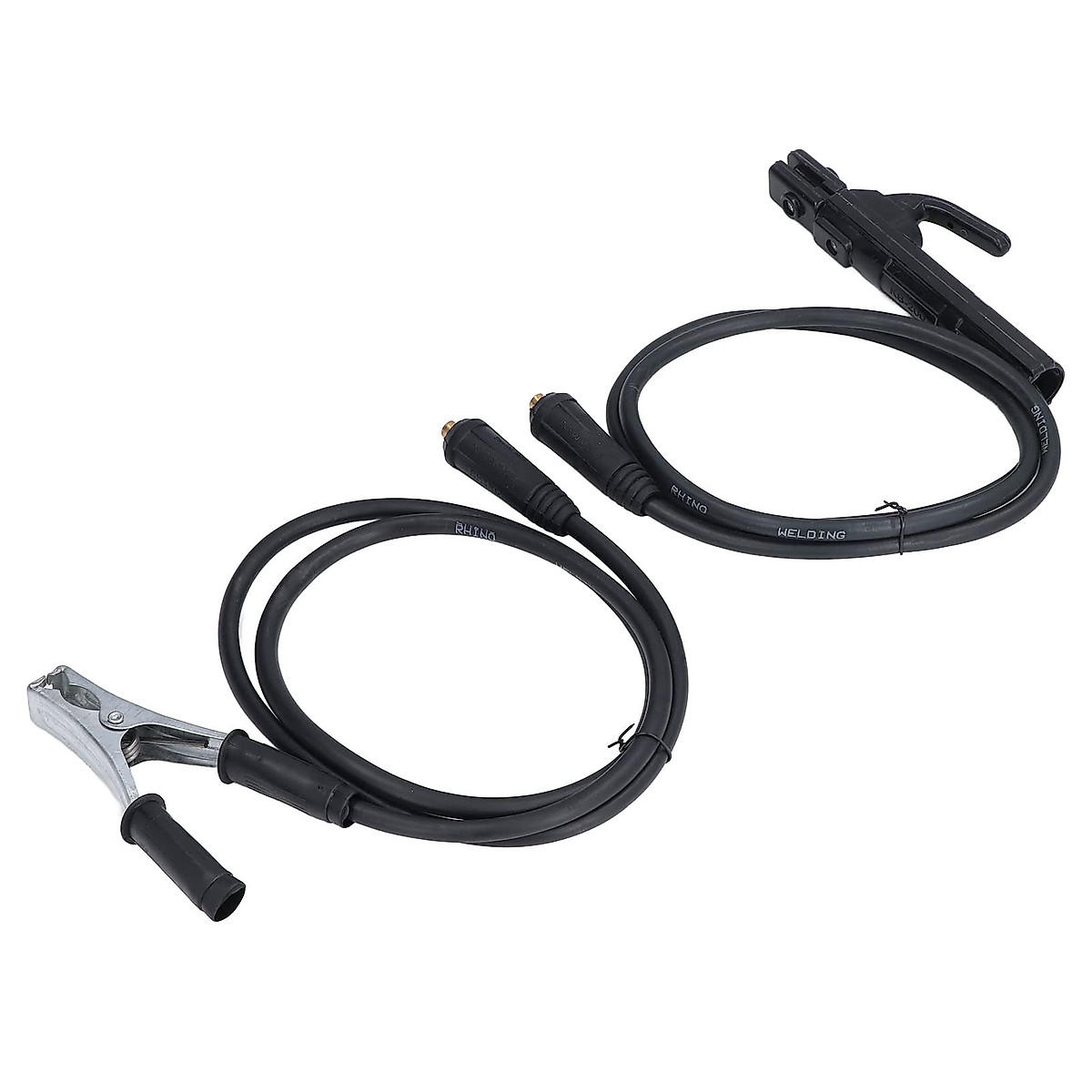 300A Welder Ground Cable Earth Clamp Set with 1.5m Cable for ARC ZX7 MMA Welding Machine Accessories