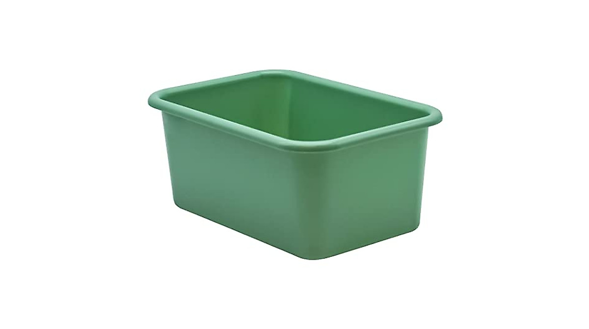 Eucalyptus Green Small Storage Bin by Teacher Created Resources