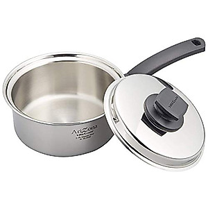 Vitacraft 8545 Arizona Single Handle Pot, 6.7 inches (17 cm), Recipes Included, Silver