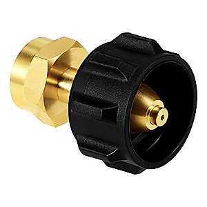 Joywayus QCC1 Regulator Valve 1LB Tank Gas Propane Refill Adapter Outdoor BBQ Kit Fits All 1 LB Throwaway Disposable Cylinder