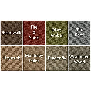 KOECKRITZ Dreamweaver Indoor - Outdoor Area Rugs, Runners, and Doormats Constructed from 100% HI UV Polypropylene (8' x 10', Tin Roof)