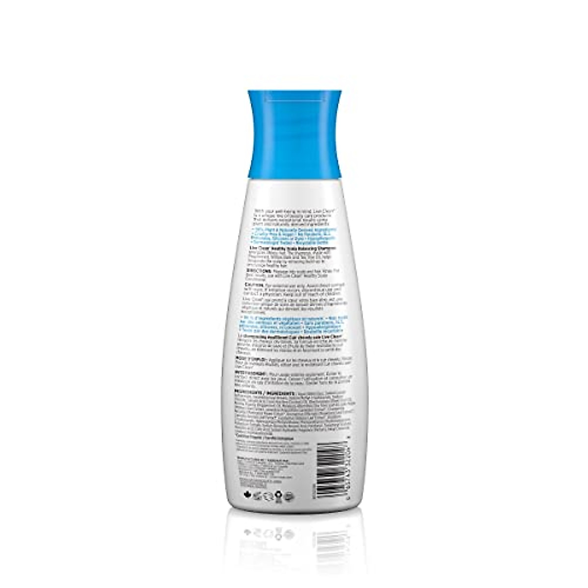 Live Clean Shampoo - 12 Oz (350ml) (Professional Healthy Scalp Balancing Shampoo)