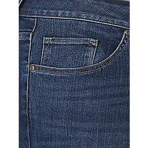 Lee Women's Plus Size Legendary Mid Rise Bootcut Jean Compass 18W Petite
