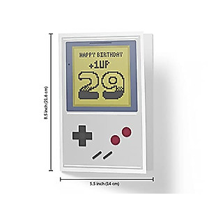29th Birthday Card for Him Her - 29th Anniversary Card for Dad Mom - 29 Years Old Birthday Card for Brother Sister Friend - Happy 29th Birthday Card for Men Women | Karto – Gaming