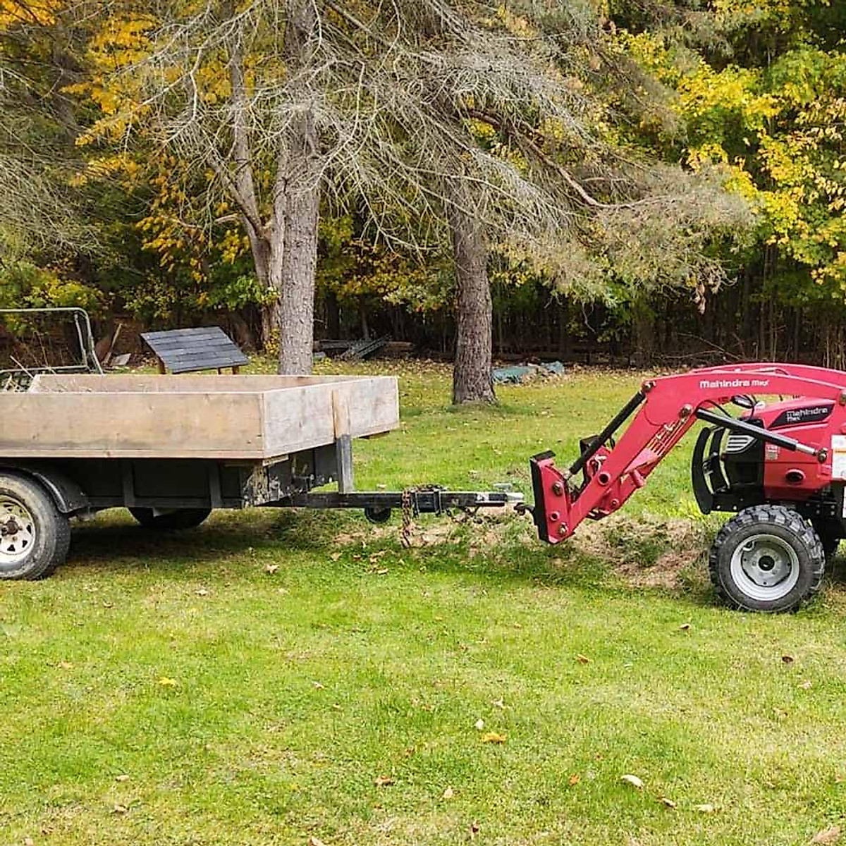 Titan Attachments Universal Cut Out Receiver Mount Plate, 1/4" Thick Skid Steer Plate Attachment, 2" Receiver Hitch, 3000 LB Weight Capacity, Quick Tach Steel Mount Plate Adapter