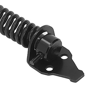 Self Closing Gate Door Spring Wooden Box Fence Door Outdoor Hinge Villa Yard Spring Room Black Hardware Closure