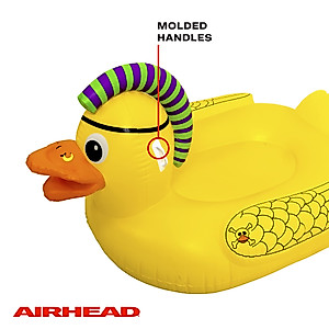 Airhead Punk Duck Inflatable Pool Float Large