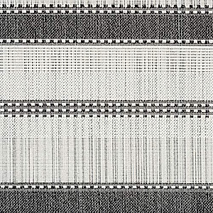 Home Dynamix Tripoli Mateo Geometric Area Rug, Charcoal/Cream, 5'3"x7'3" Rectangle