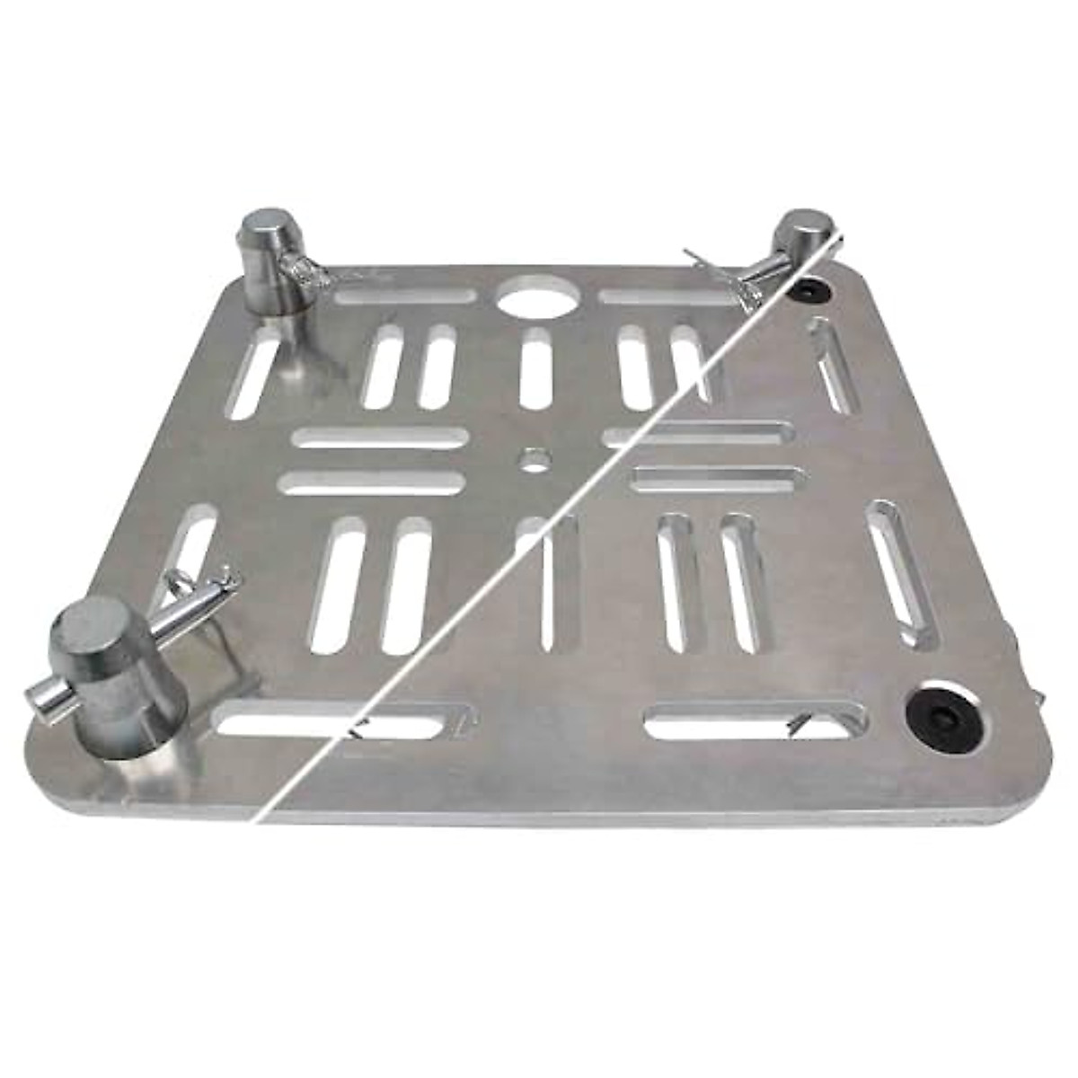 ProX XT-BP12AH 12" Aluminum 8mm Slotted Holes Truss Top Plate for F34 F32 F31 Conical Square Truss with Twist Locks and Connectors