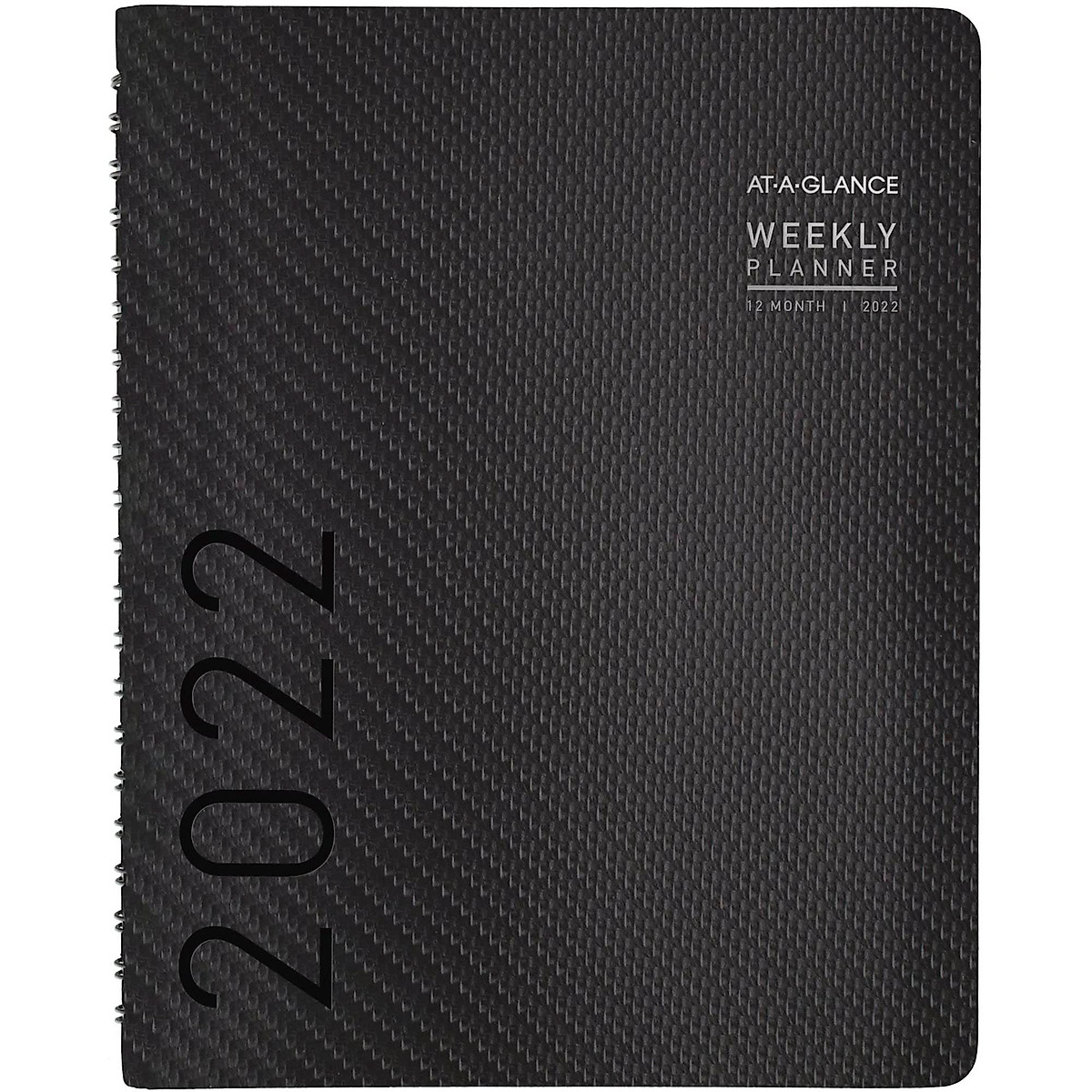 2022 Weekly & Monthly Planner by AT-A-GLANCE, 8-1/4" x 11", Large, Contemporary, Graphite (70950X45)