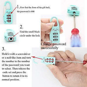 40mm 2-Heavy Duty Waterproof Padlock - Ideal for Home, Garden Shed, Outdoor, Garage, Gate Security (2 Pieces Set, Send a Small Password Lock)