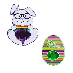 The Eggmazing Egg Decorator Easter Egg Mini Decorator Kit & The EggMazing Bunny Egg Decorating Spinner - Arts and Crafts Set