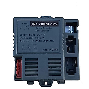 weelye JR1630RX-12V Receiver Control Box Child Ride-Ons Toys Car,JR-RX-12V Controller Motherboard for Children Electric Ride On Car Replacement Parts