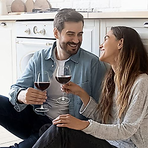 Plastic Wine Glasses Set of 4(15oz) |Unbreakable Wine Glasses with Stem|100% Tritan & BPA Free |Dishwasher Safe| Awesome For Pool, Beach, Travel, Pool, Camping, Beach, Picnic, Everyday Use.