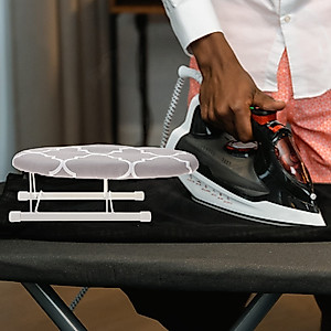 Zerodeko Wall Mounted Ironing Board Tabletop Portable Mini Ironing Board Sleeve Ironing Board Small Countertop Ironing Plate for Sewing Iron Ironing Desktop Accessories