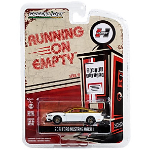 Greenlight 41150-E Running on Empty Series 15-2021 Mustang Mach 1 - Hurst Performance 1/64 Scale Diecast
