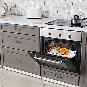 Party Bargains Aluminum Broiler Pans - 12 Pack, Heavy-Duty Disposable Grill Pans for Cooking, Roasting, BBQ, Picnic - (Max 240°C)