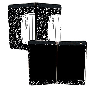 MightySkins Skin for Microsoft Surface Duo - Composition Book | Protective, Durable, and Unique Vinyl Decal wrap Cover | Easy to Apply, Remove, and Change Styles | Made in The USA