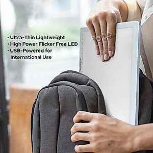 Diamond Art Club Light Pad, USB LED Light Board for Diamond Painting and DIY Crafting, 5D Diamond Art Tools and Accessories, 16.6" x 13.5"